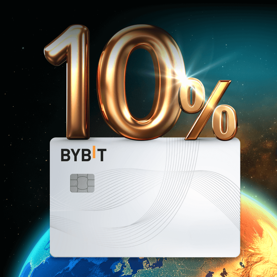 Bybit Crypto Card | The Best Crypto Debit Card | Up to 10% Cashback